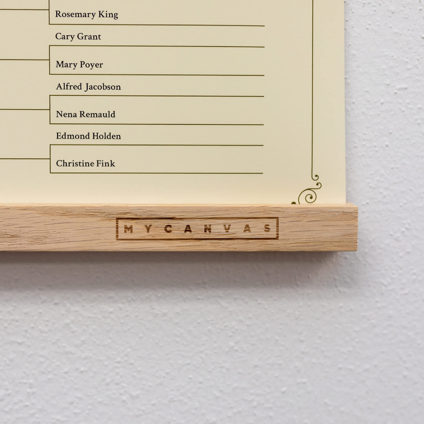 MyCanvas: Ancestry Family Tree Poster